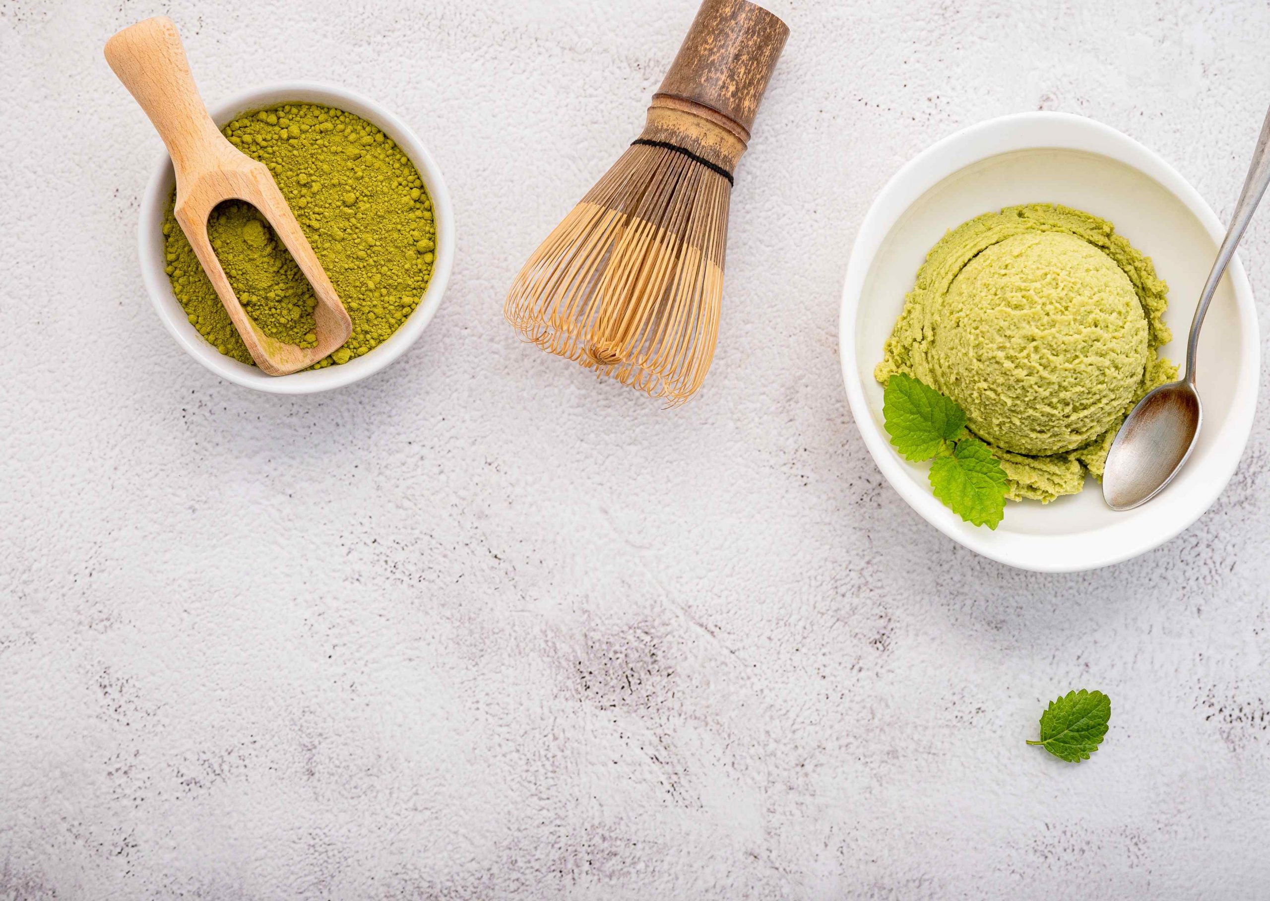 GLACE AU THÉ VERT (MATCHA) 🍦Ice Creami