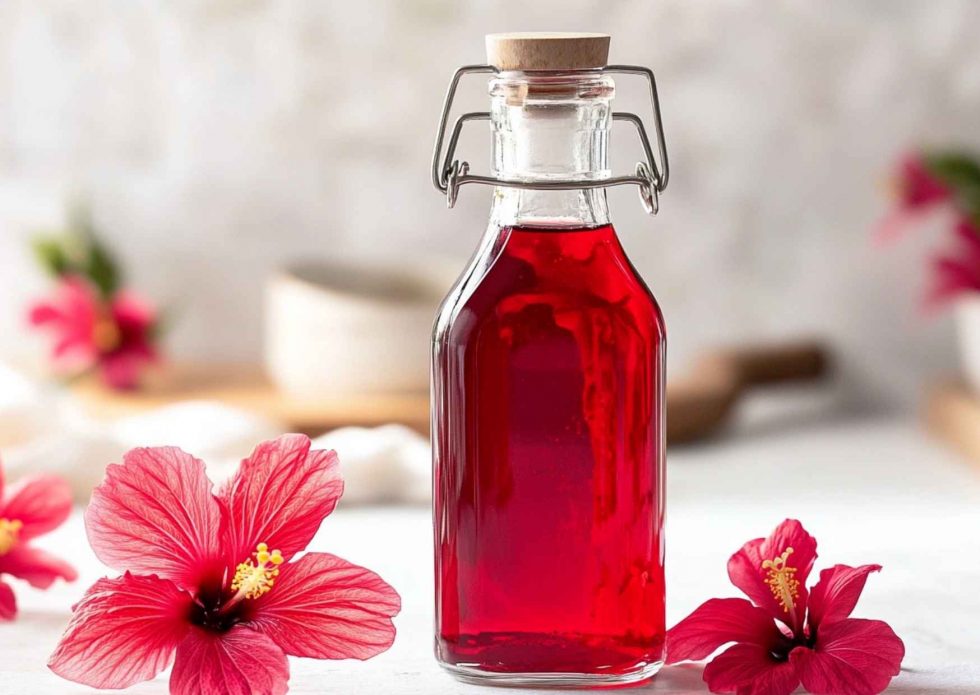 Xarope de morango caseiro e hibiscus: doçura floral e frutada para o ...