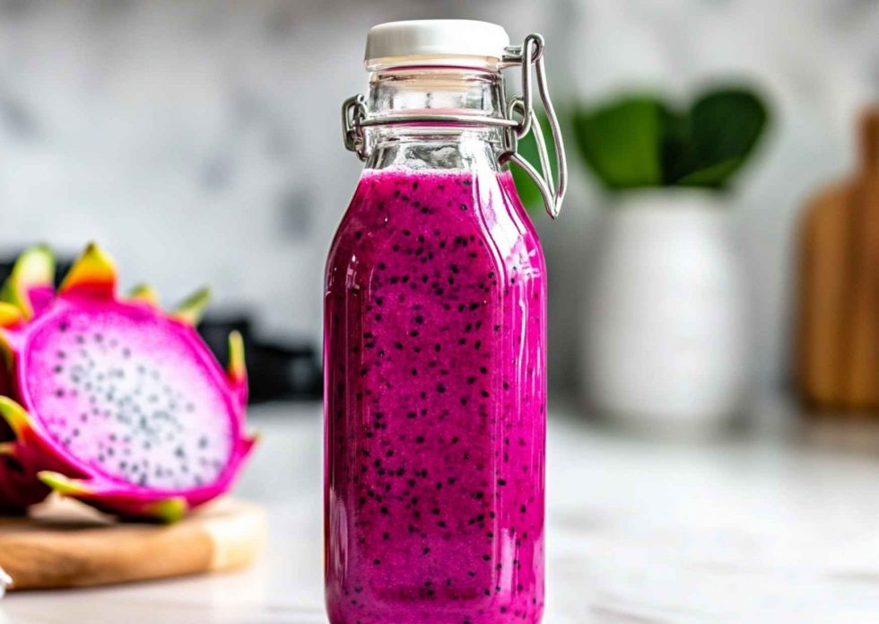 Homemade Pitaya (Pink Dragon Fruit) Syrup: An Explosion of Color and ...